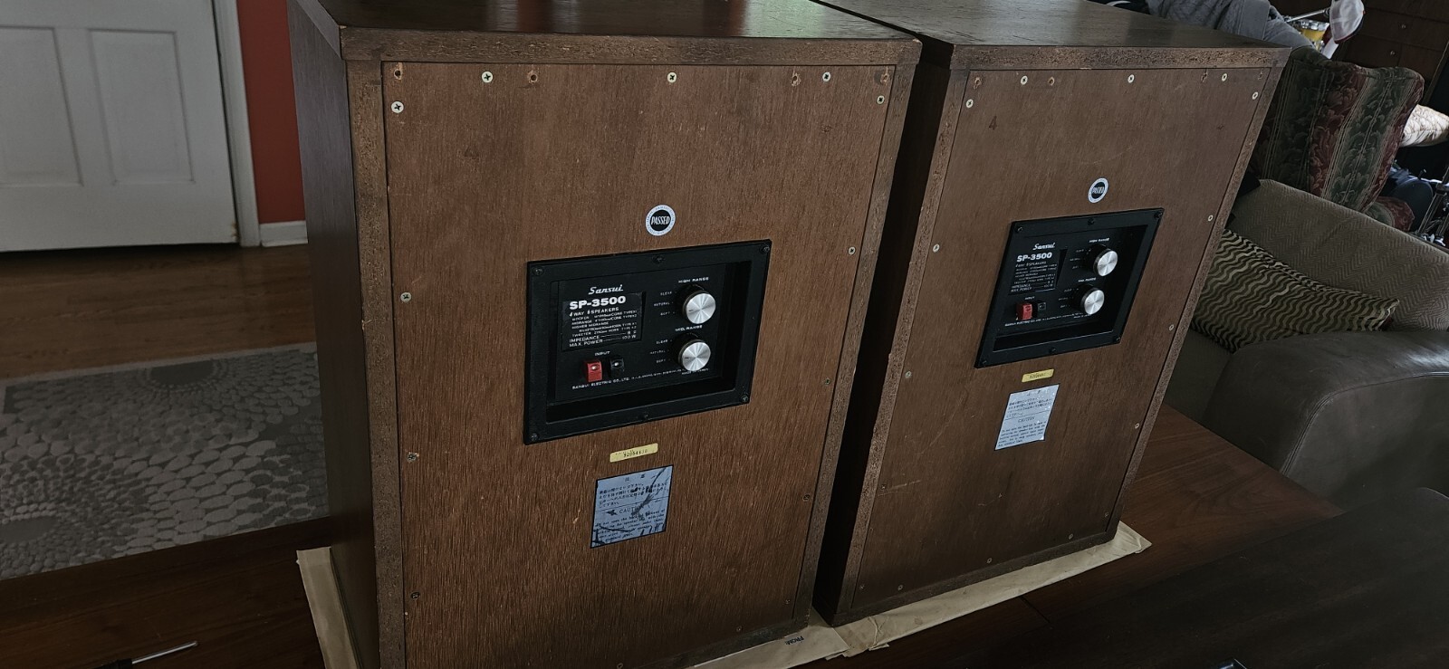 Sansui SP-3500 4-Way Loudspeakers, Vintage 1971-1972, Rare, EXCELLENT ...