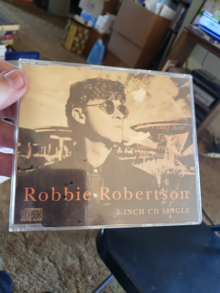 Collection Of 8 Different Robbie Robertson CD's- Promotional And Import ...