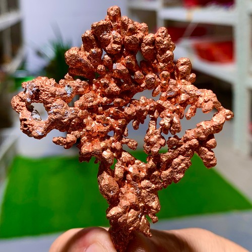 45G Rare!! iridescent Native Copper crystal mineral specimen | eBay