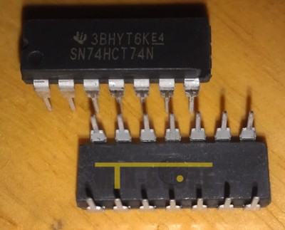 5PCS SN74HCT74N IC DUAL D-TYPE FLIP-FLOP 14-DIP HCT74 74HCT74 | eBay