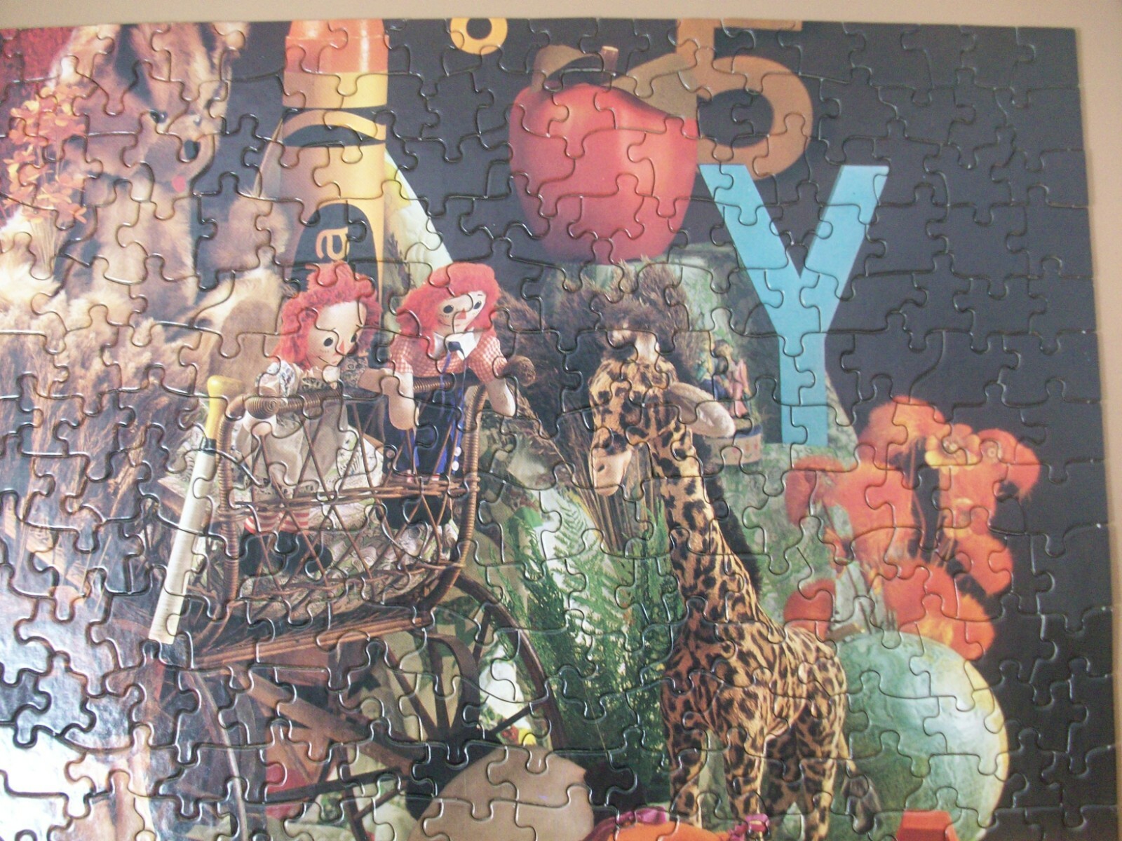 Eaton Jigsaw Puzzle Playthings Dolls Stuffed Animals Toys Baby Quilt ...