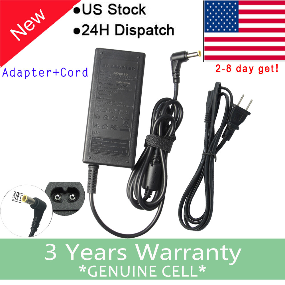 AC Adapter Power Supply Cord for Dell LCD 1500FP 1700FP 1701FP 1702FP ...