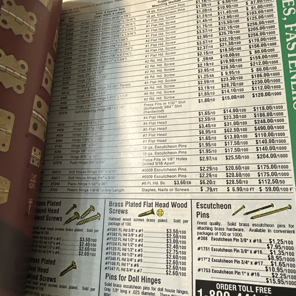 Meisel Hardware Specialties 1990-91 “Project Plans & Parts For ...