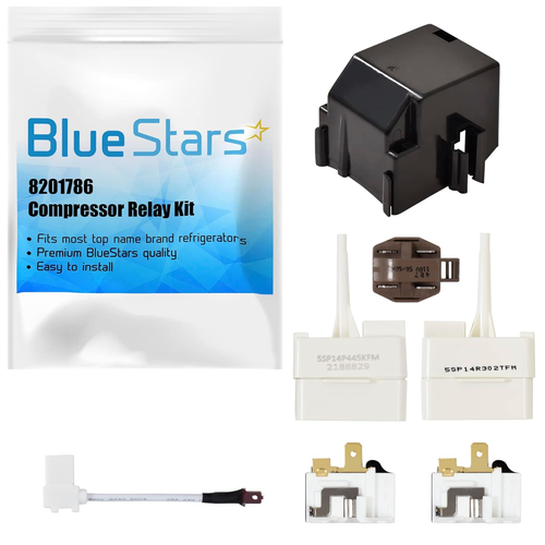 8201786 Compressor Relay Start Device Kit for Refrigerators - Replaces ...
