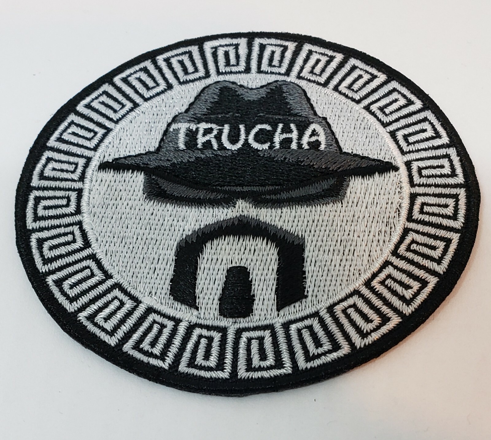 Trucha Lowrider Man Patch Biker Chicano Aztec Embroidered Patch | eBay