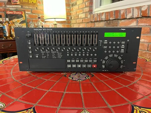 TASCAM MX-2424 Multi Track 24 Channel HD Recorder with ANALOG Card ...