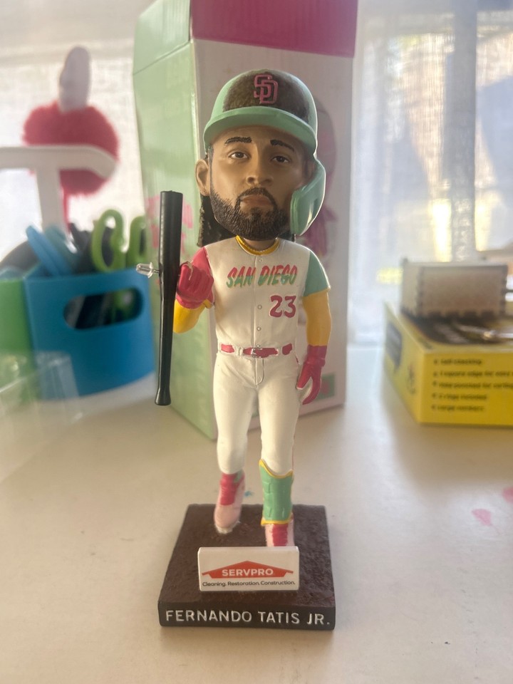 **IN HAND** Fernando Tatis Jr. San Diego Padres Bat Flip Bobblehead 6 ...