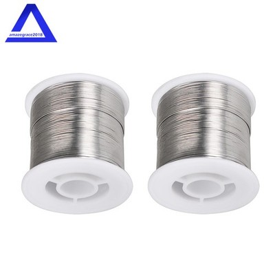 2Pcs 60/40 Tin Lead Rosin Core Solder Wire Electrical Sn60 Pb40 Flux ...