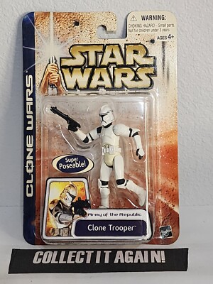 Star Wars 2003 Saga #50 Clone Wars Clone Trooper Army of the Republic ...