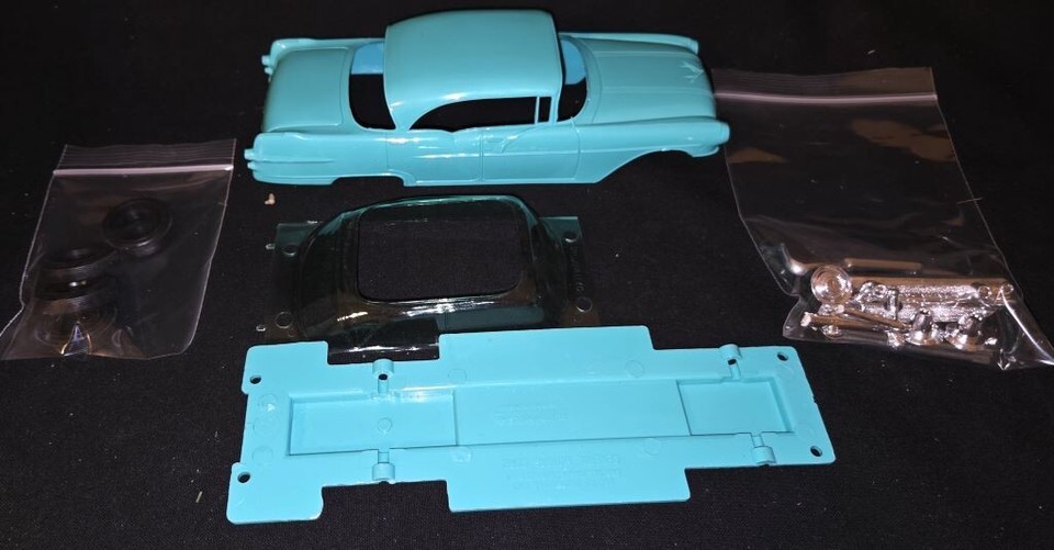 JOHAN 1/25 1956 "DEALER PROMOTION" PONTIAC STAR CHIEF 4DR HARDTOP MODEL ...