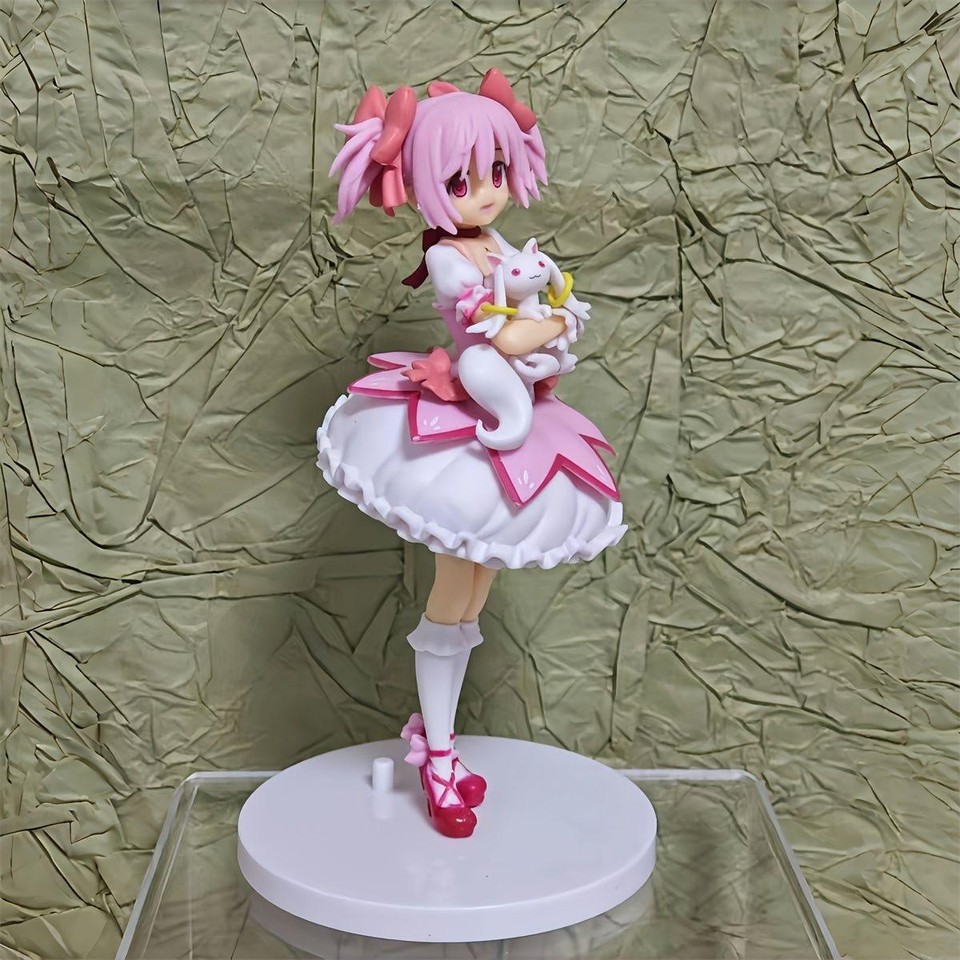 18cm Puella Magi Madoka Magica Aniem Figure Kaname Madoka Action Figure ...