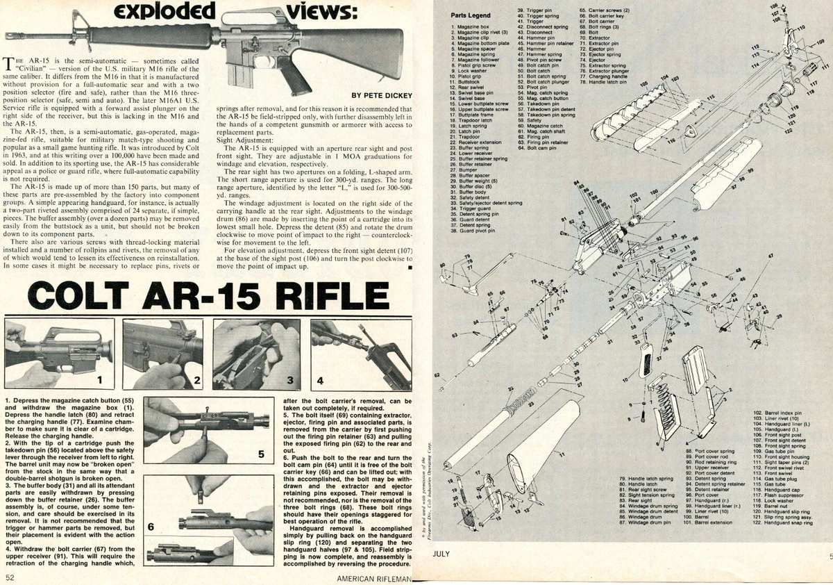 Ar Lower Parts List