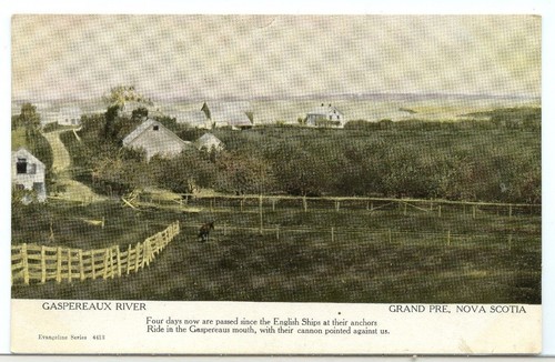 Gaspereau River, Grand Pre, Nova Scotia post card Canada | eBay