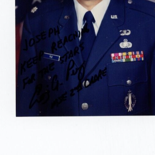 Autographed 3x5 Photo US Air Force Lieutenant Colonel Craig Perry | eBay
