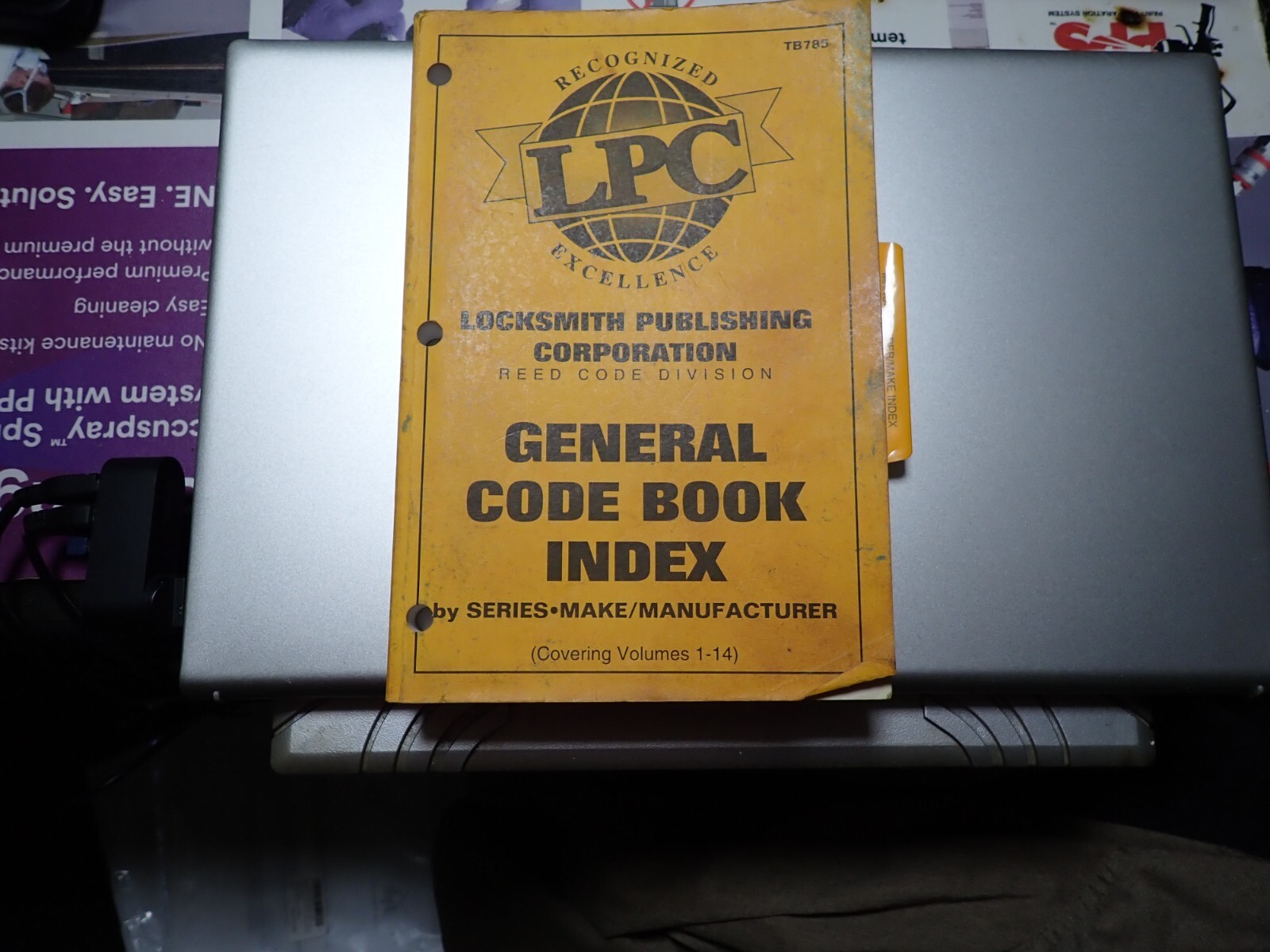 Locksmith - Reed General Code Book Index Covering Volumes 1 to 14 | eBay