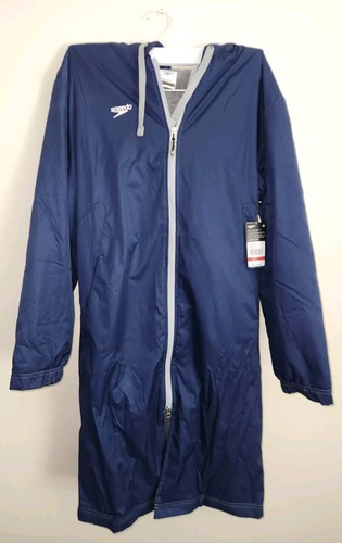 Speedo Fleece Lined Team Parka Jacket Blue Adult Unisex Size XS ...