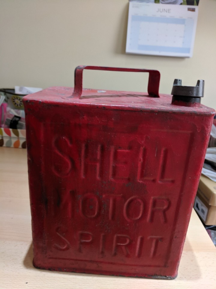 vintage shell oil can | eBay UK