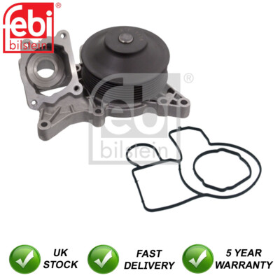 Water Pump Febi Fits BMW X5 5 Series X6 7 2.5 D 2.9 3.0 3.9 11518516435 ...