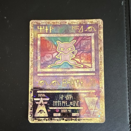Pokémon Nintendo Ancient Mew Promo Holo 1999 Vintage TCG Collectible ...