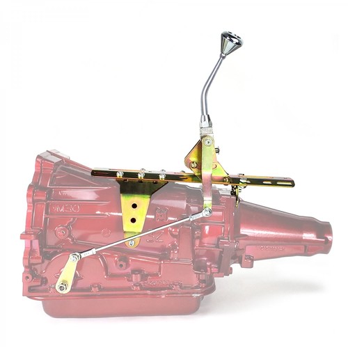 Deluxe Push Button Transmission Shifter Kit with 8 Chrome Arm for ...