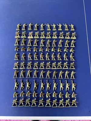 Airfix Toy Soldiers British Commandos 1/32 Scale WW2 x100 | eBay
