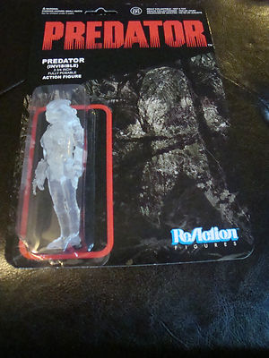 Ultra-Cool Invisible Predator Figure, New in Package! ReAction Funko | eBay