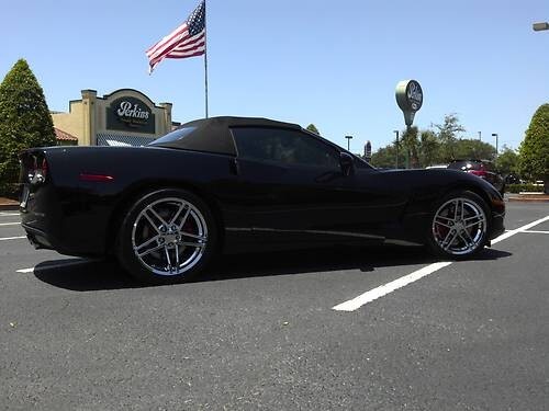 CHROME C6 Z06 STYLE CORVETTE WHEELS FITS: 2005-2013 C6 CORVETTE 18/19 ...