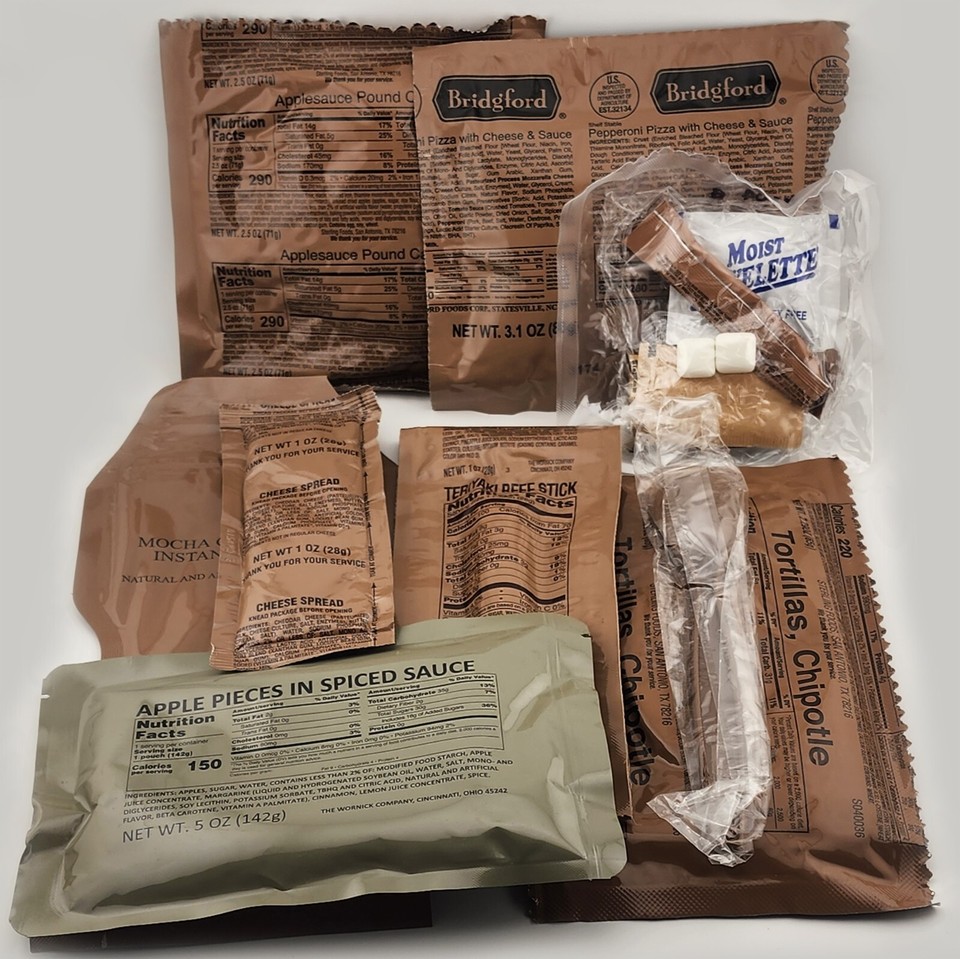 MRE Ready To Eat Pepperoni Pizza Slice Meal 23 by Allgo Outdoors | eBay