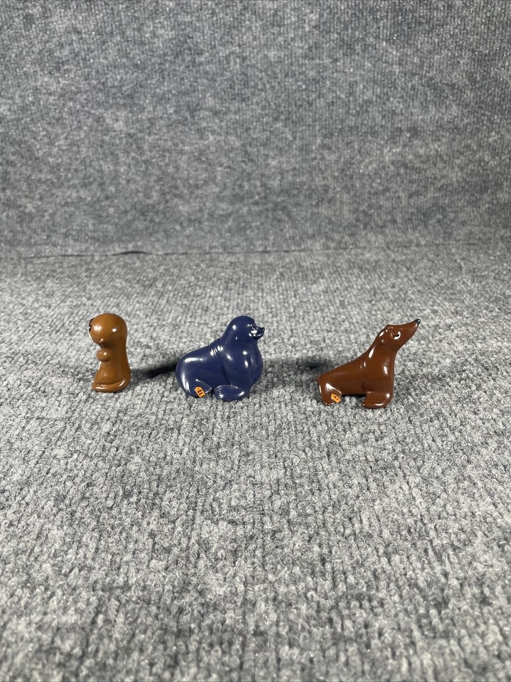 Disney Pixar Finding Dory Sea Otter Mini Figure Bandai 2016 w Fluke ...