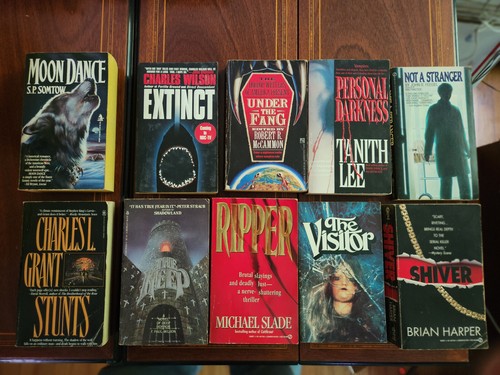 LOT OF 10 PAPERBACKS FROM HELL VINTAGE HORROR 1970's 1980's PBO | eBay UK