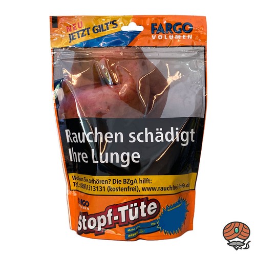 2x Fargo Stopf-Tüte Stopftabak / Volumentabak Beutel / Zip Bag à 60g | eBay
