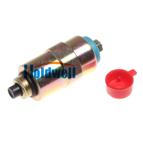 Holdwell 12V Fuel Solenoid RE22744 RE54064 for John Deere 6010 6100 ...
