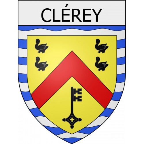 Clérey 10 ville Stickers blason autocollant adhésif | eBay