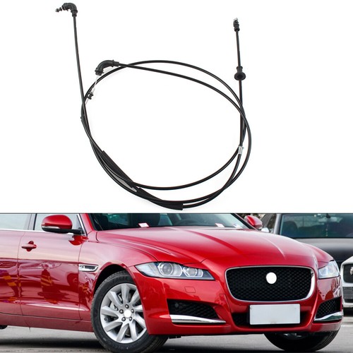 1 Pcs Black Car Bonnet Release Cable For Jaguar XF XE 2016-2020 ...