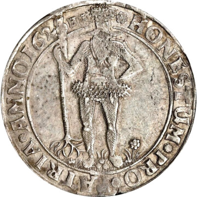 1623 HS German States, Halberstadt Brunswick Wolfenbuttel Thaler PCGS ...