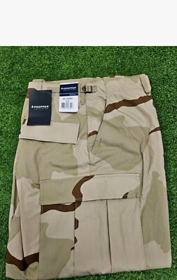 Propper Men's BDU Trouser Button Fly, Color Desert, 100% Cotton, XXL ...