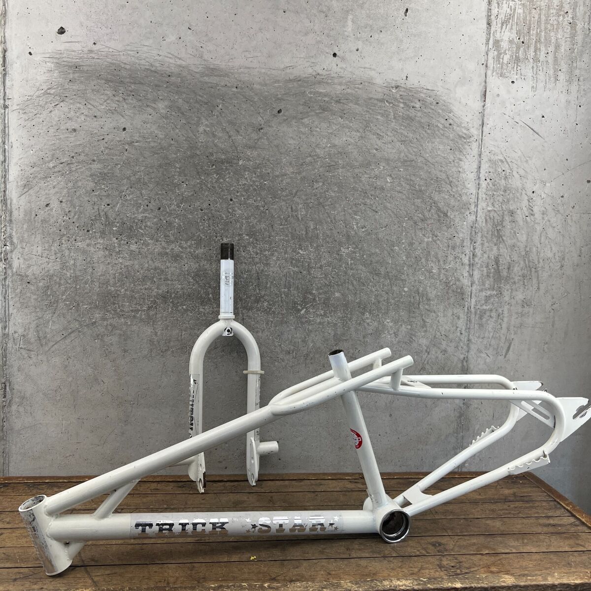 Hutch Trick Star Frame Set Made in USA Old School BMX OG 80s Hutch Trick Star Frame Set Made in USA Old School BMX OG 80s