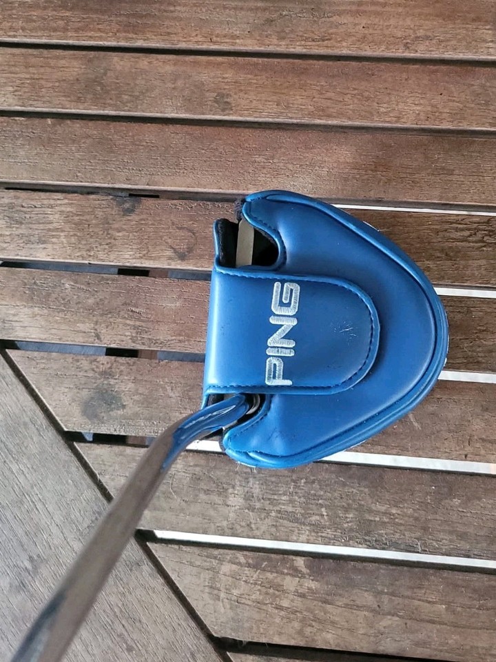 Ping G2i Craz-E Orange Dot Putter RH Steel Shaft 34" New Karma Grip | eBay