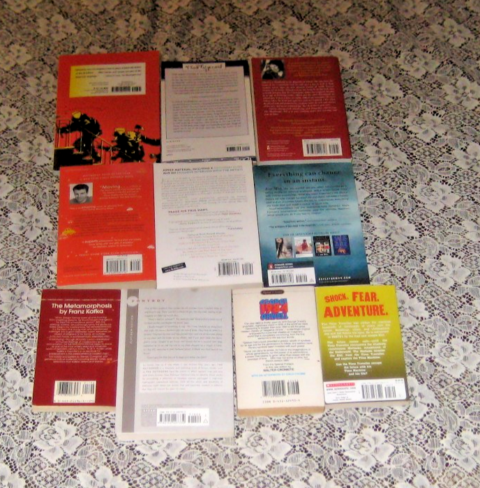 Lot of 10 YA teen BANNED books Orwell Handmaid's Tale Fahrenheit 451 ...