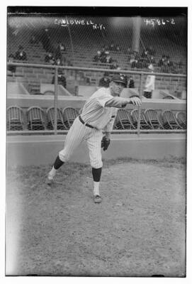 Ray Caldwell,New York AL,baseball,Raymond Benjamin Caldwell,1918 ...