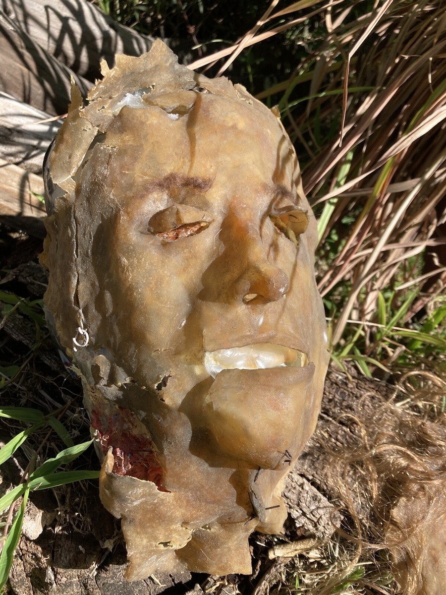 Ed Gein Leatherface Real Mask. Máscara Do Filme: O Massacre Da Serra