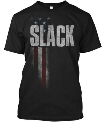 Slack Family American Flag T-Shirt Made in the USA Size S to 5XL | eBay