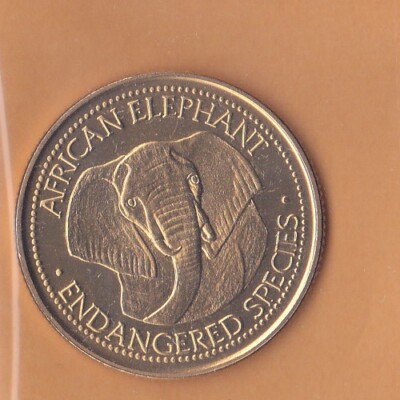 WORLD ENDANGERED SPECIES NBS SPECIAL EDITION COLLECTIBLE COIN - AFRICAN ...