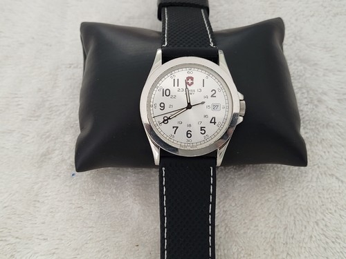 SWISS ARMY QUARTZ. SWISS MADE PRE-OWNED WORKING MEN.S | eBay