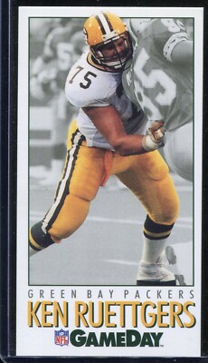 1992 Gameday Tall Boy Ken Ruettgers #341 Green Bay Packers | eBay