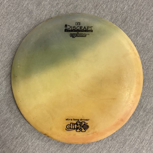 Discraft Elite X Cyclone Disc Golf - Xtra Long Driver: Yellow - 168g | eBay