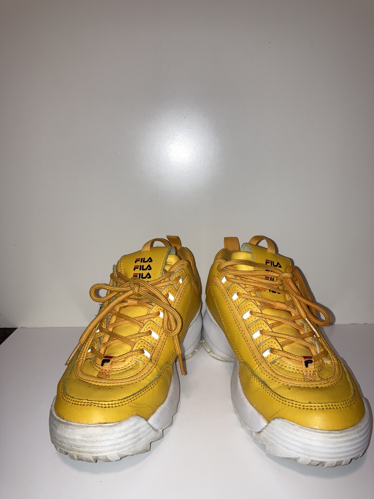 FILA Disruptor II X Ray Tracer Canary Yellow White Wo… - Gem