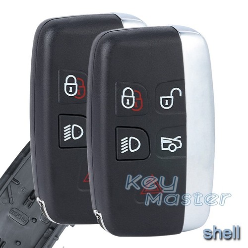 2x Keyless Remote Key Shell Case for Land Rover LR4 Range Rover Evoque ...