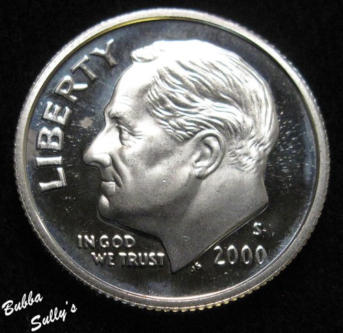 2000 S 90% Silver Roosevelt Dime PROOF Details | eBay