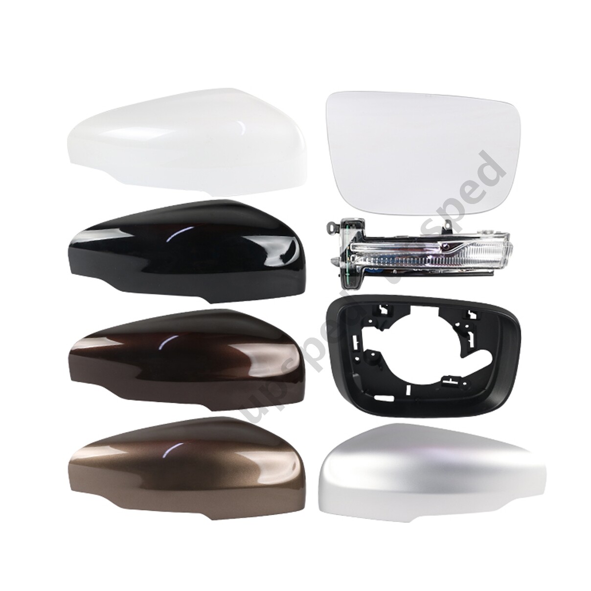 White Right Passenger Side Rearview Mirror Cap Cover For Volvo XC60 ...